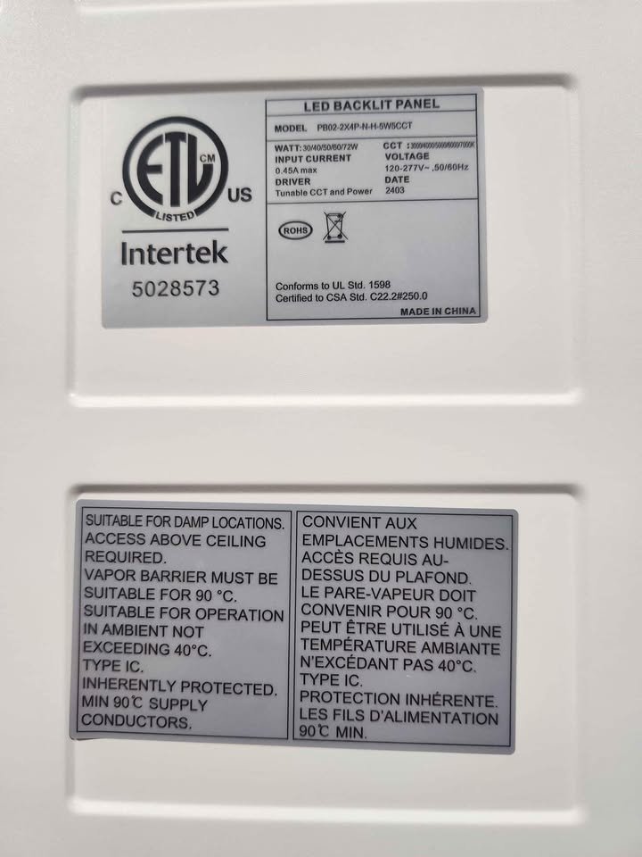 2X4 CLOUD PANELS SKY BLUE – Kings led & signs